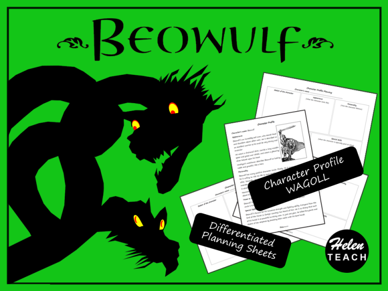 Beowulf teaching resources – WAGOLL.com