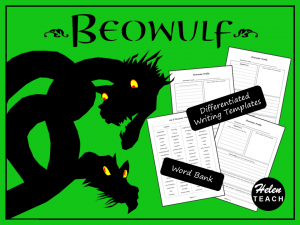 Beowulf teaching resources – WAGOLL.com