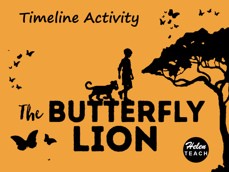 The Butterfly Lion teaching resources – WAGOLL.com